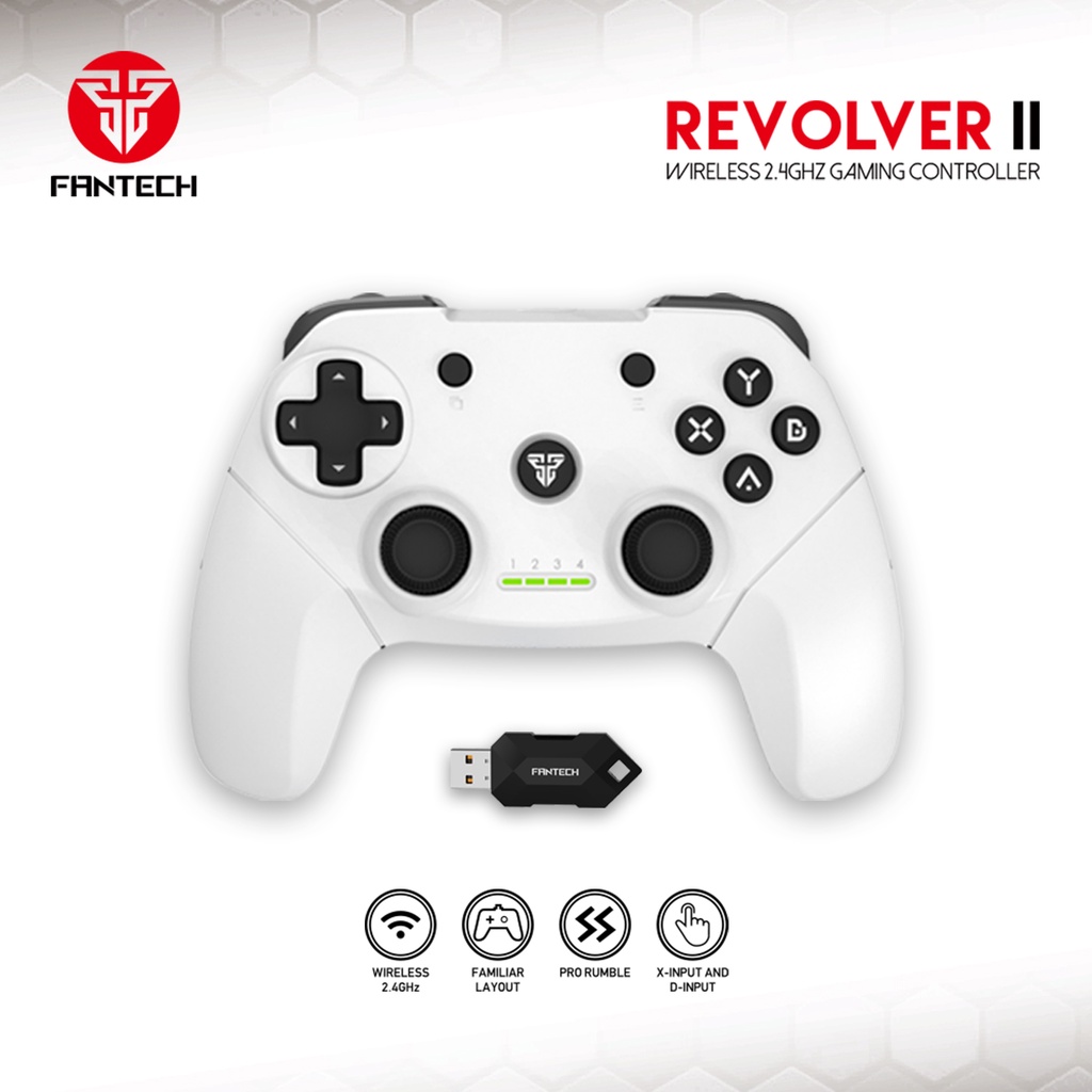 Jual Joystick Gamepad Stik PC Android PS3 Wireless Fantech WGP12 ...