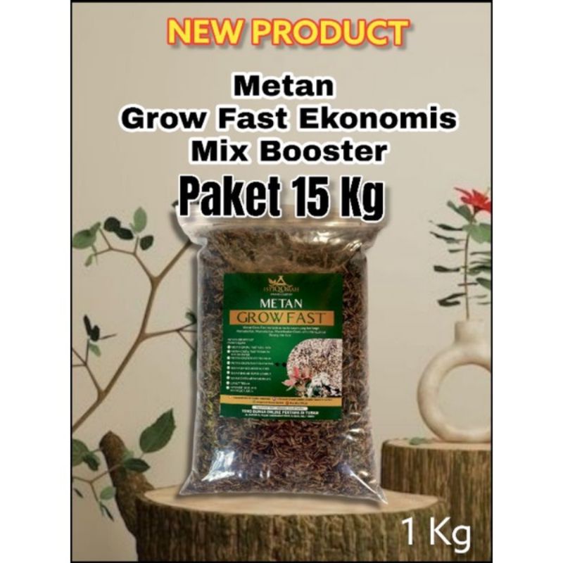 Jual MEDIA TANAM ORGANIK FERMENTASI SIAP PAKAI, METAN GROW FAST ...