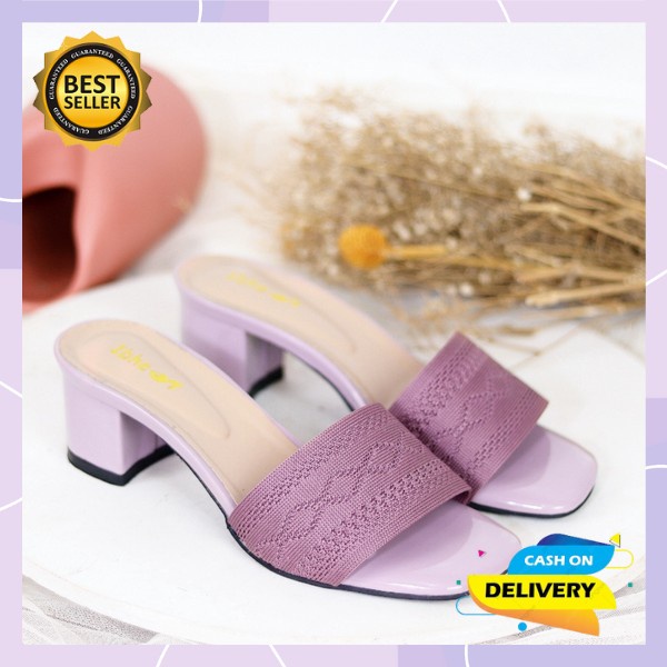 Jual Sendal Hils Wanita Haihil Sepatu Hak Pesta Sandal Jinjit Haihils ...