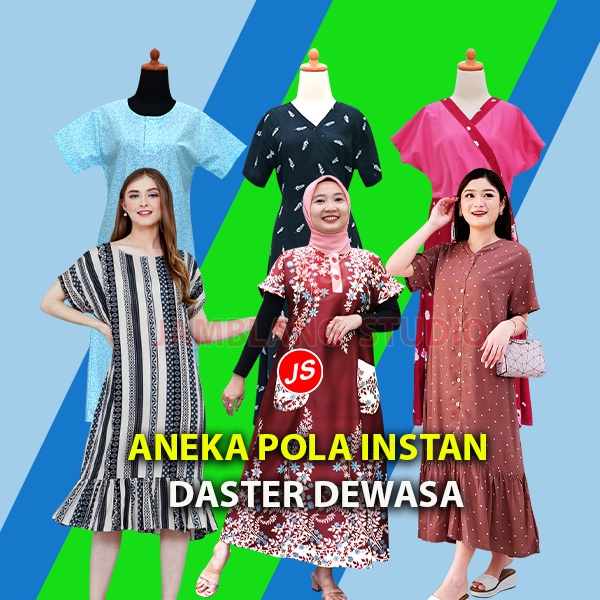 Jual Aneka Pola Instan Daster Dewasa [ Pola Baju Jamblang Studio ] | Shopee Indonesia