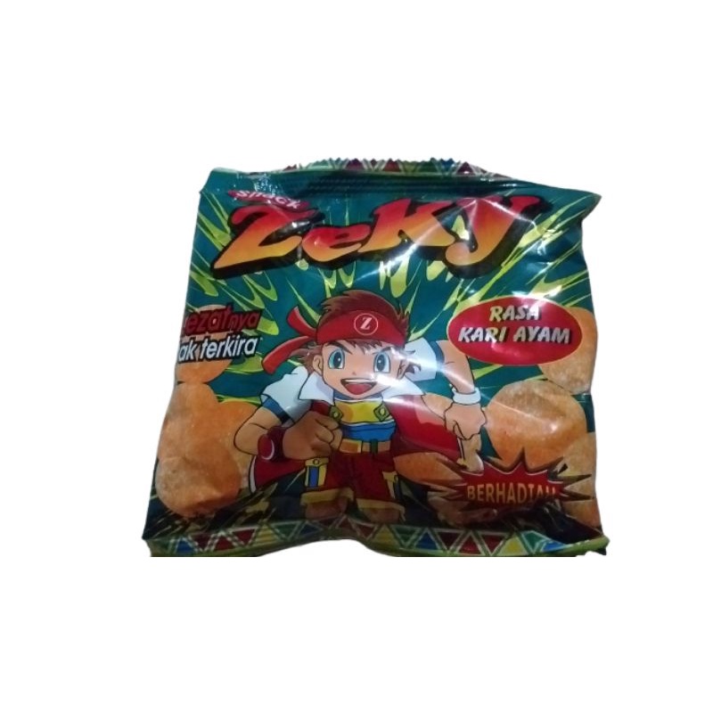Jual Chiki ZEKY Rasa Kari Ayam 1 pcs | Shopee Indonesia