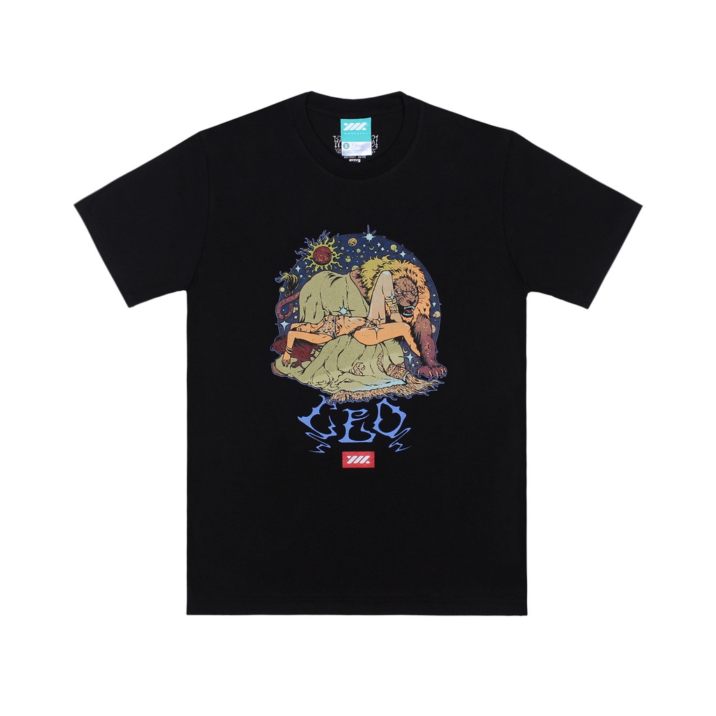 Jual WADEZIG! T-SHIRT - LEO BLACK | Shopee Indonesia