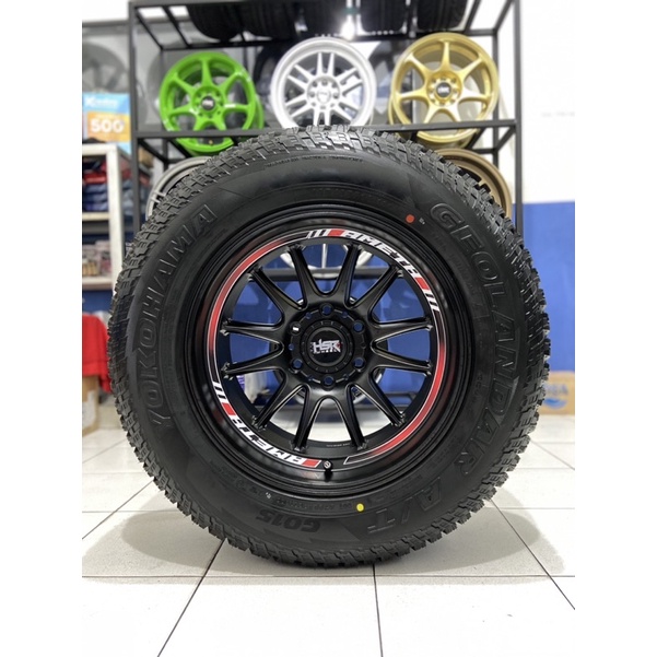 Jual Paket Untuk Mobil Pajero Fortuner Hilux Triton HSR Ameth R18 + Ban ...