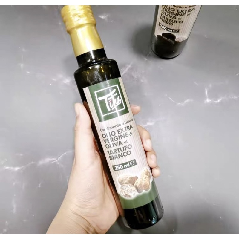 Jual Truffle oil original Italy Tina Olio Extra Vergine Tartufo Bianco ...