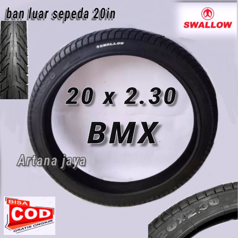 Jual Ban sepeda 20 x 2.30 SWALLOW Luar dalam untuk semua sepeda BMX dan lainnya | Shopee Indonesia