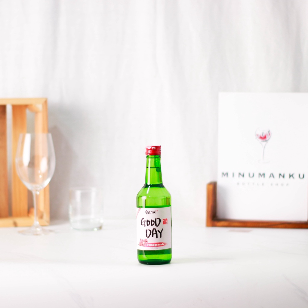 Jual Good day Pomegranate Korean Soju-360ml | Shopee Indonesia