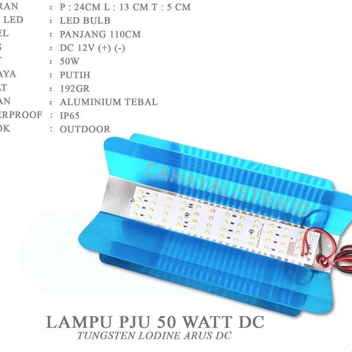 Jual Price Pool LAMPU JALAN 50W LED SUNLAMP SOROT OUTDOOR PENERANGAN STREET LIGHT DC 12V JEPIT ...