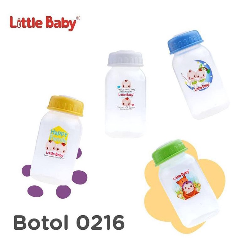 Jual Little Baby Botol Asi PP 120ml isi 4 pcs/ Tempat Asi | Shopee ...