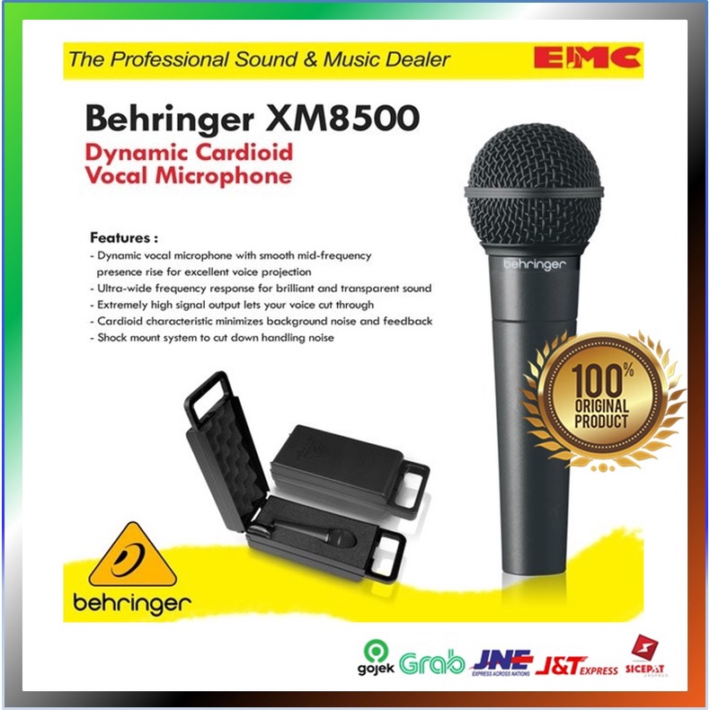 Jual Behringer XM 8500 / XM8500 / XM-8500 Recording Microphone ORIGINAL ...