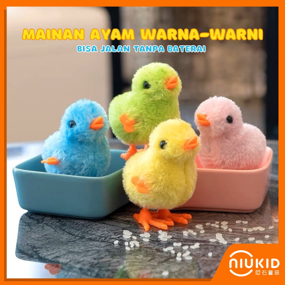 Jual NIUKID - Mainan Anak Ayam Berjalan Model Putar Untuk Anak Ayam ...