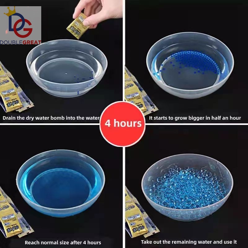 Jual DOUBLE GREAT WATER GEL BULLET FOR WGG 7-8MM ISI +-500BUTIR SACHET ...