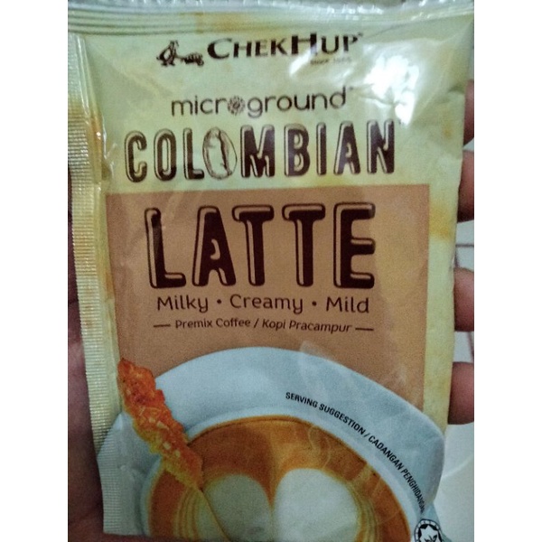 Jual Chek Hup Microground Colombian Latte Colombian Cappucino | Shopee ...