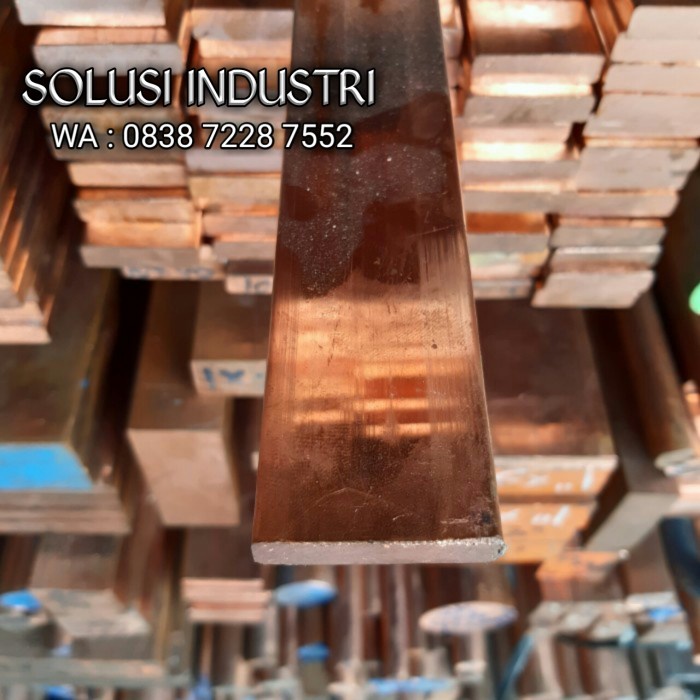 Jual Plat Strip Busbar Tembaga 5mm x 25mm x 500mm Tembaga Import ...