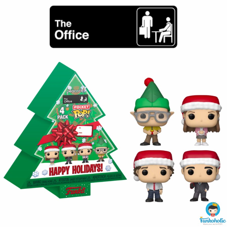 Jual Funko Pocket POP! Television The Office - Christmas Tree Holiday ...