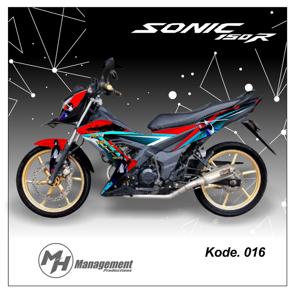 Jual 10SONIC DECAL SONIC 150R FULL BODY - VARIASI FULLBODY MOTOR HONDA ...