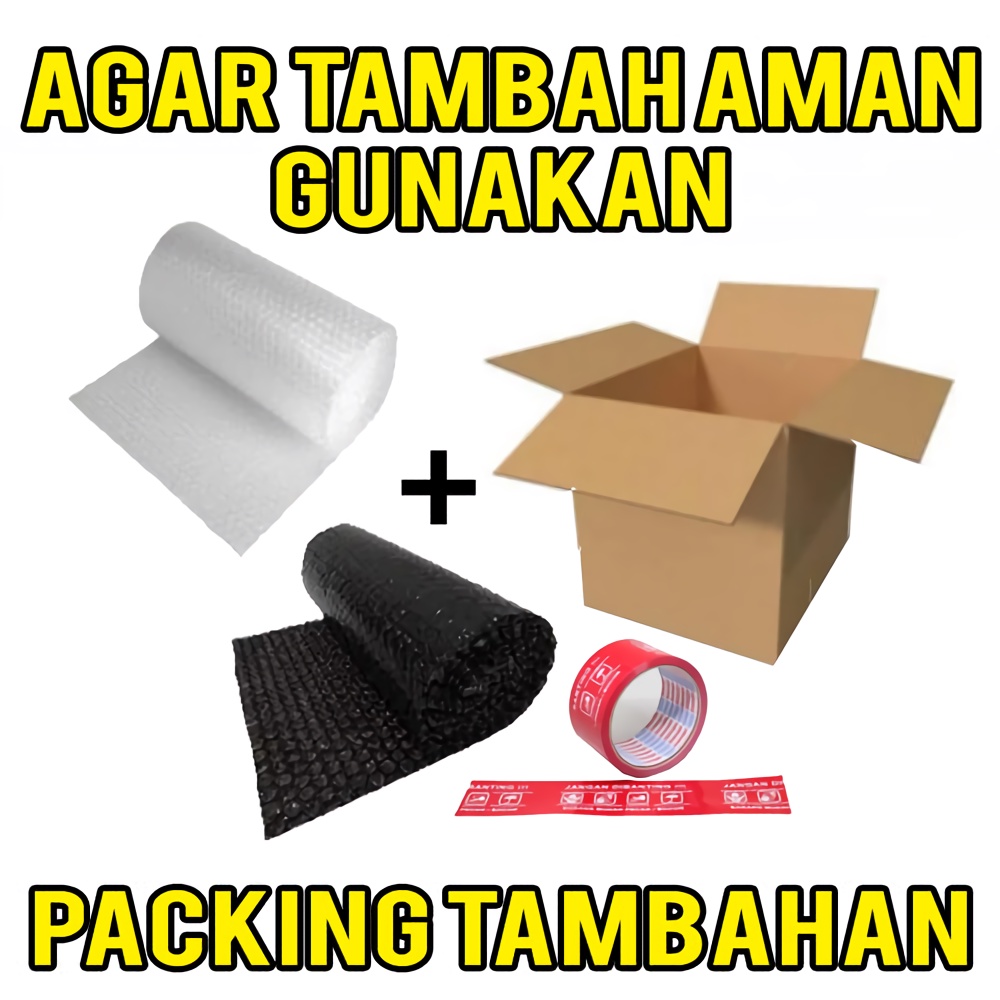 Jual Packing Tambahan (Kardus + Bubble Wrap Hitam + Fragile) | Shopee ...