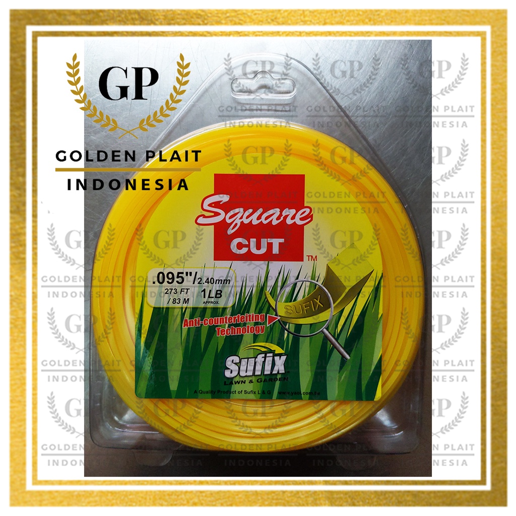 Jual SUFIX Senar Nylon Mesin Potong Rumput Gendong dan Dorong | Shopee Indonesia