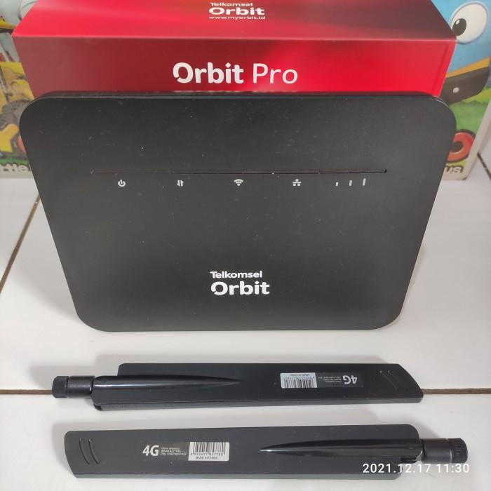 Jual Antena Modem Orbit Pro Router HKM 281 Hitam 38dBi MiMo FullBand 4G ...