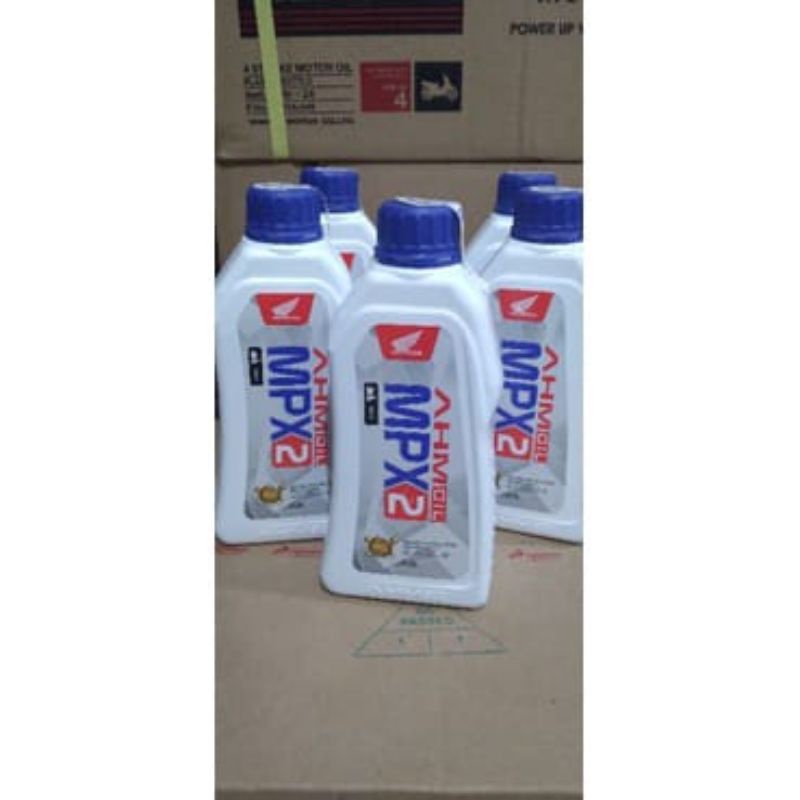 Jual Oli Motor Honda MPX 2 AHM Oil Matic 800ml 1 Dus Isi 24 Botol ...
