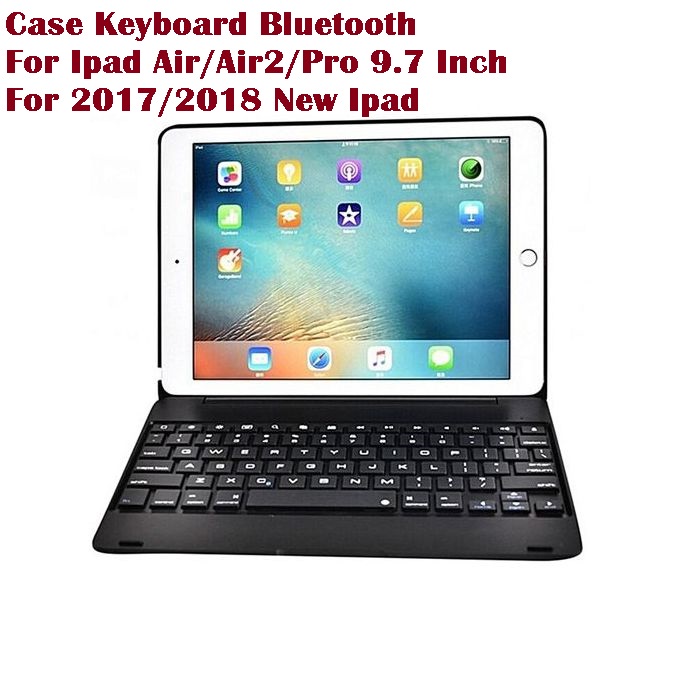 Jual KEYBOARD BLUETOOTH F19 SMART CASE FOR IPAD AIR/AIR2/PRO 9.7"/NEW ...