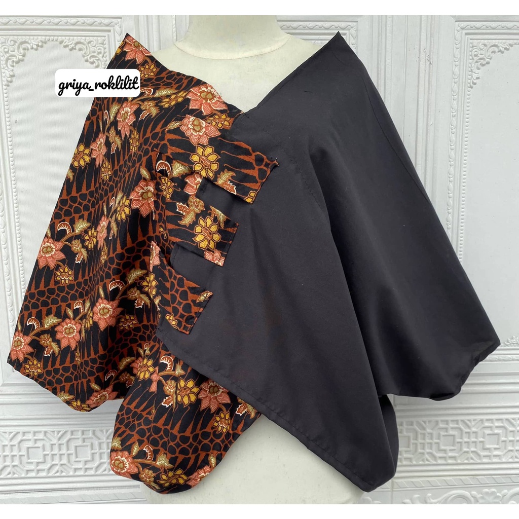 Jual SET KEBAYA CROP TOP ETNIK BATIK LURIK MODEL OVER SIZE PREMIUM TERMURAH | Shopee Indonesia