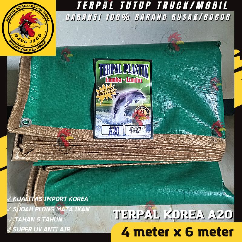 Jual Trepal / Terpal Tenda Plastik Tebal Super UV kode A20 Diamonds ...