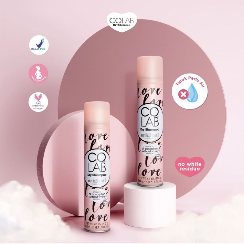 Jual READY Colab Dry shampo | Original | Overnight | Unicorn | Shopee ...