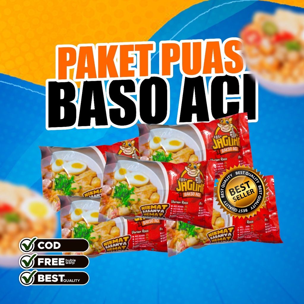 Jual PAKET PUAS BASO ACI ALL VARIAN BUMBU | Shopee Indonesia