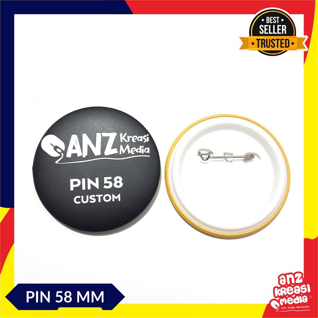 Jual PIN PENITI 58 MM CUSTOM GAMBAR SOUVENIR MURAH KADO UNIK | Shopee ...