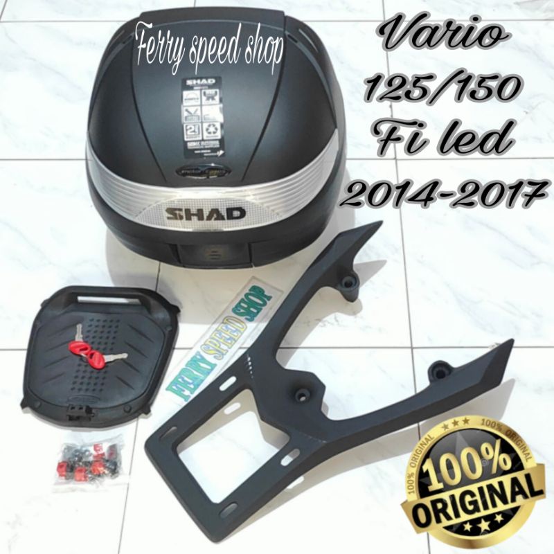 Jual Paketan box shad Sh29 plus Breket box Vario 125 150 new old / Top ...