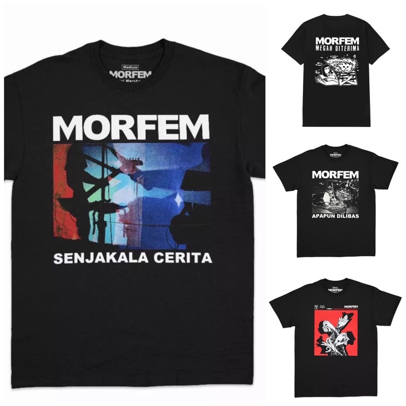 Jual KAOS BAND / KAOS MORFEM SERIES / BAJU MORFEM SERIES / BAJU MUSIK ...