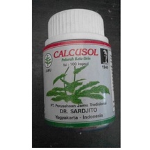 Jual CALCUSOL Peluruh Batu Ginjal isi 100 Kapsul / peluruh batu urin ...
