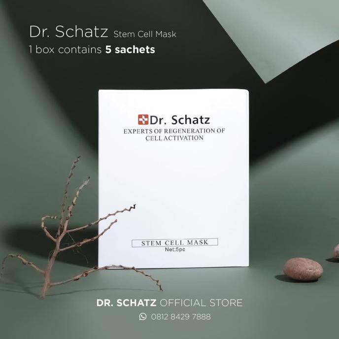 Jual Dr Schatz Stem Cell Mask 100% ORIGINAL 1 BOX - 5 Sachet | Shopee Indonesia