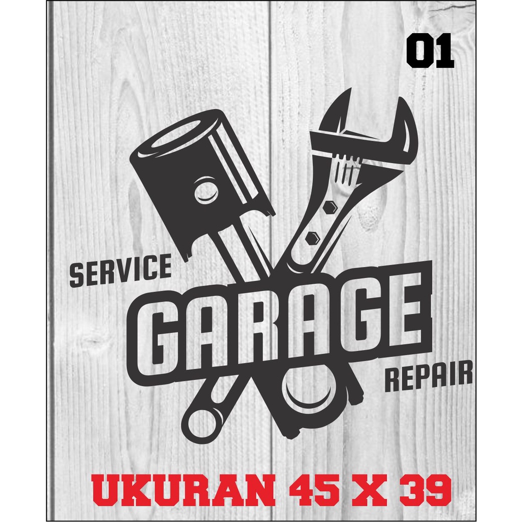 Jual Stiker Dinding Bengkel Otomotif Hiasan dinding Cutting Sticker ...