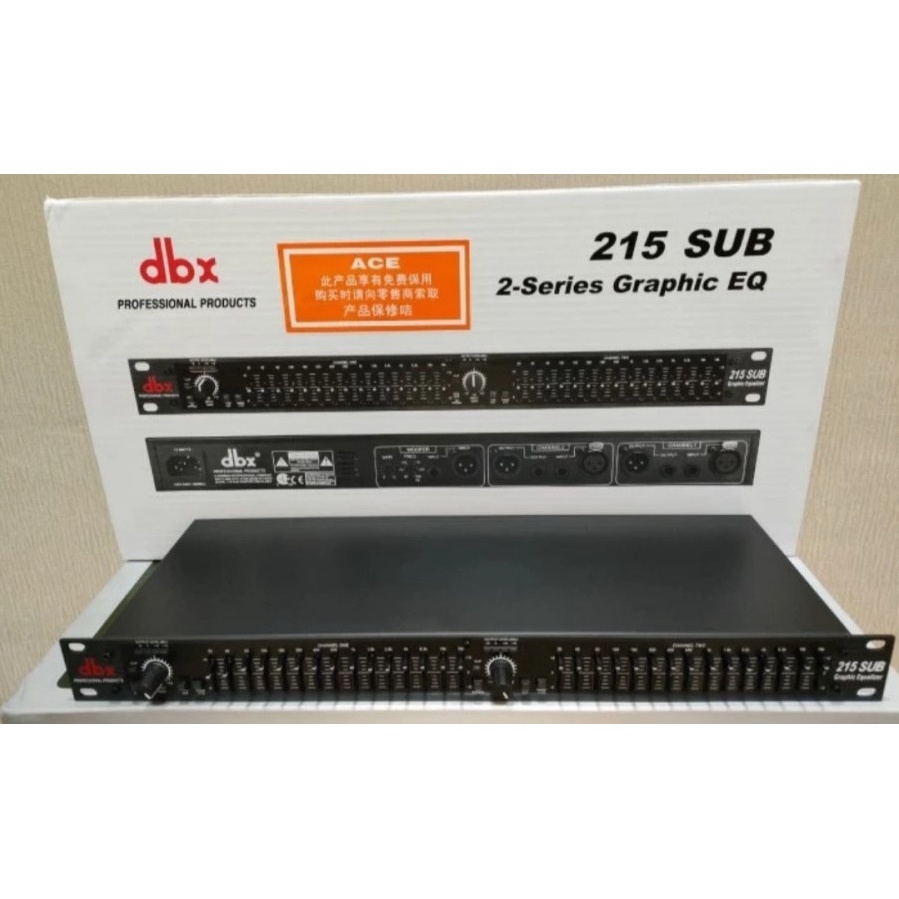 Jual EQUALIZER DBX 215 SUB / 215SUB / 215-SUB PLUS SUBWOOFER | Shopee Indonesia