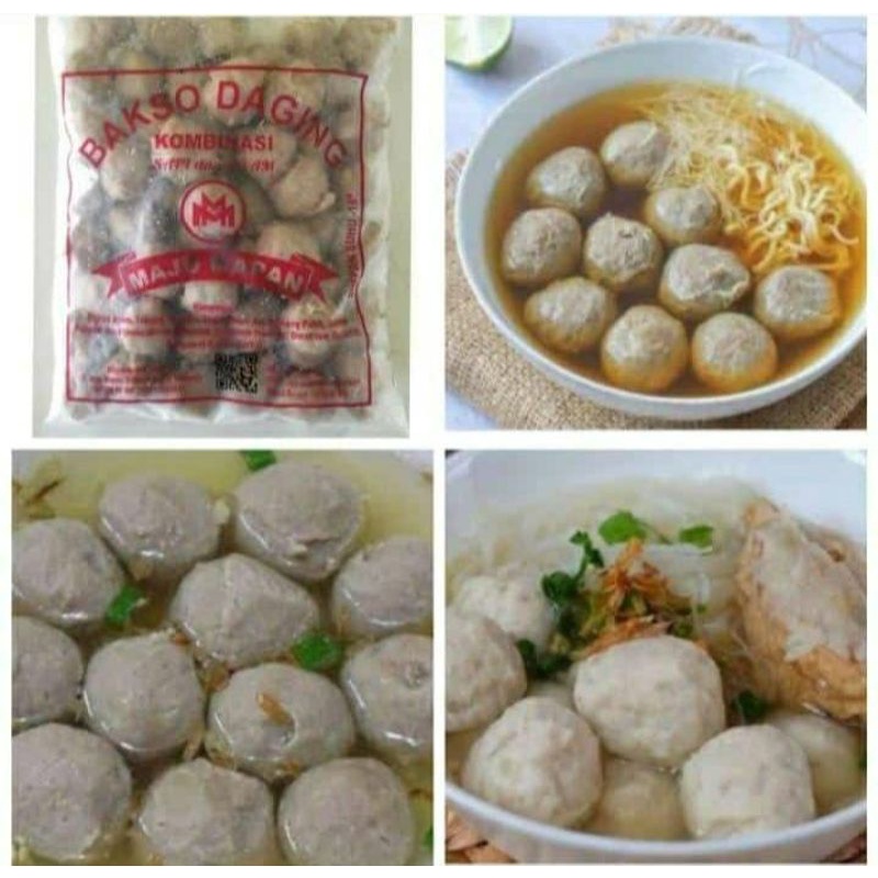 Jual bakso daging maju mapan isi 50 biji | Shopee Indonesia