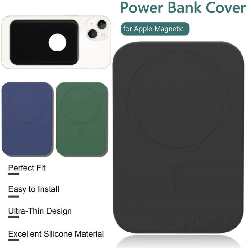 Jual Silicone Case Apple Magsafe Battery Pack - Casing Soft Cover Shock ...