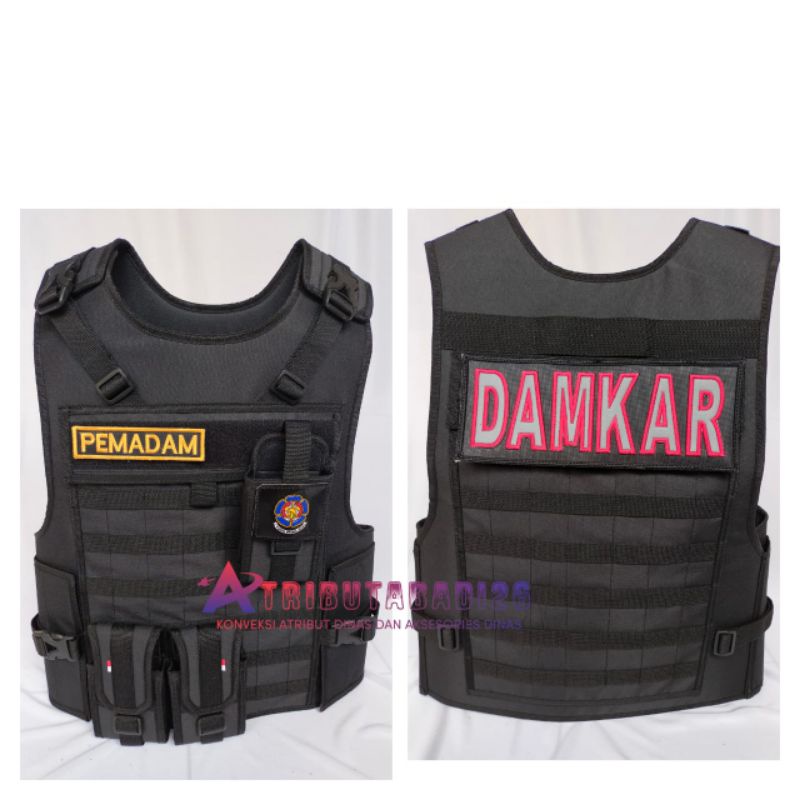 Jual rompi pelindung dada damkar/rompi angin pemadam | Shopee Indonesia