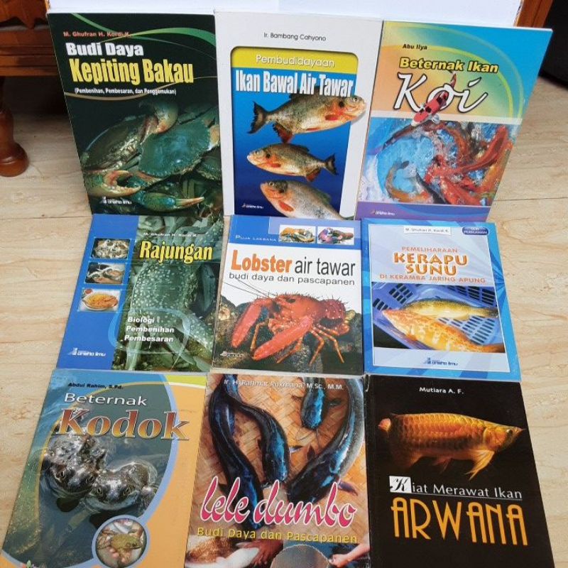 Jual Buku budidaya perikanan termurah ikan lele ikan arwana ikan koi penerbit aneka ilmu ...