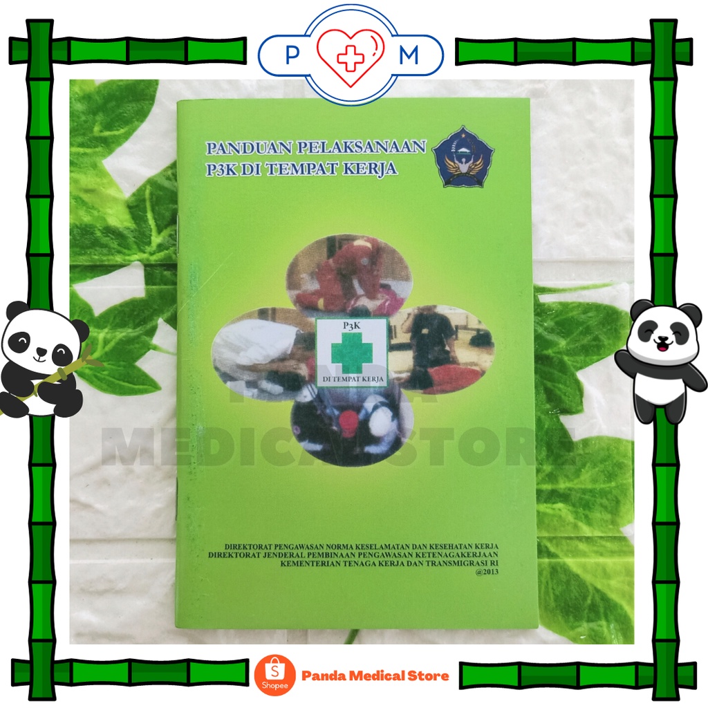 Jual Buku Panduan P3K / Panduan Pelaksaan P3K Di Tempat Kerja Hijau | Shopee Indonesia