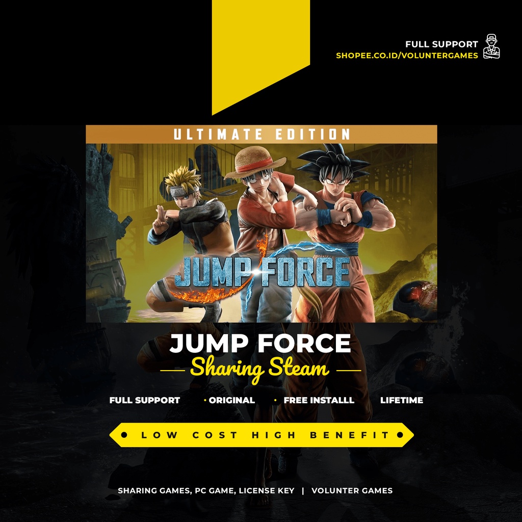 Jual JUMP FORCE ULTIMATE EDITION PC GAME OFFLINE | Shopee Indonesia
