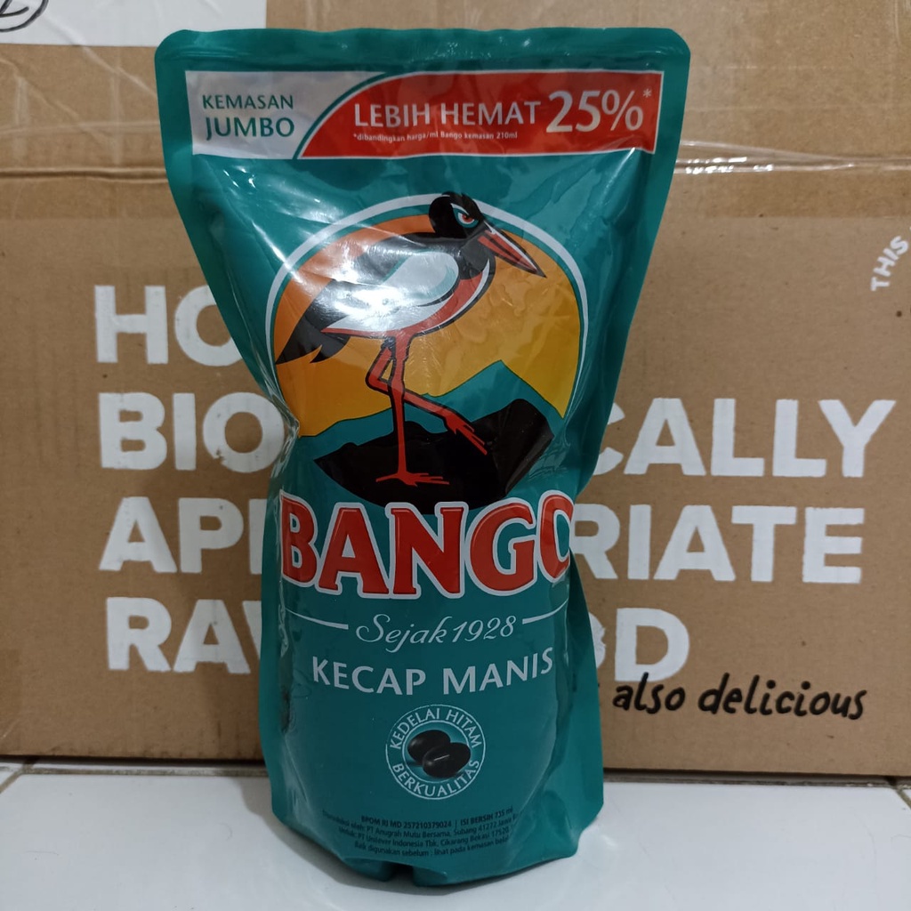 Jual Kecap Manis Bango 735ml | Shopee Indonesia