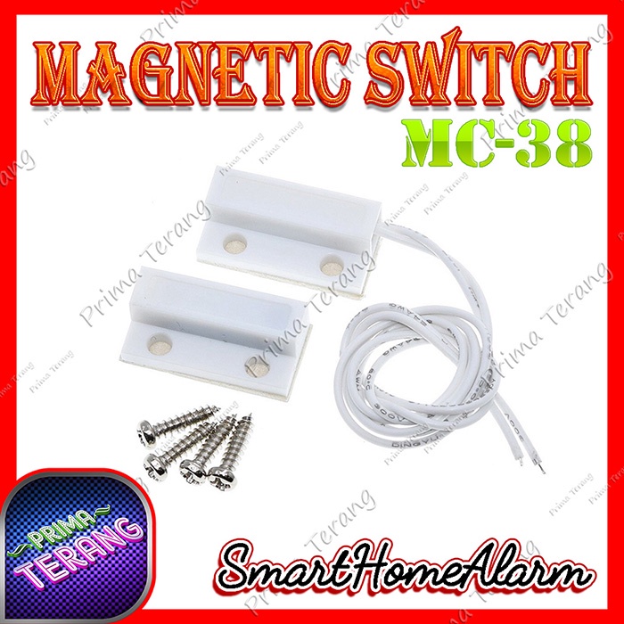 Jual Magnetic Switch Door Magnet Sensor Alarm Pintu Jendela Smart Home ...