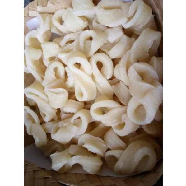 Jual Lanting GOLAK Gembus singkong 500 gram, Gurih empuk camilan Khas ...