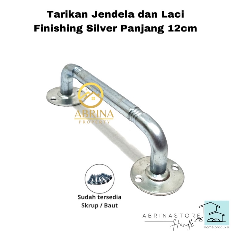 Jual handle jendela rumah 12cm tarikan jendela rumah gagang laci ...