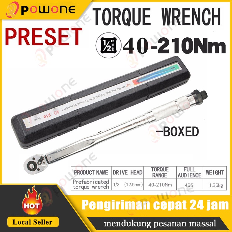 Jual 1/2 Set Kunci Torsi Kunci Torsi Preset Untuk Alat Mobil Alat ...