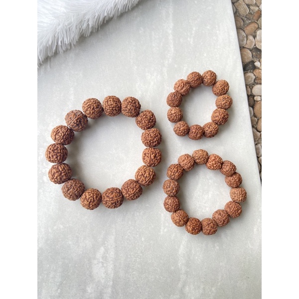 Jual gelang genitri rudraksha bayi anak dewasa asli Original khas Bali ...