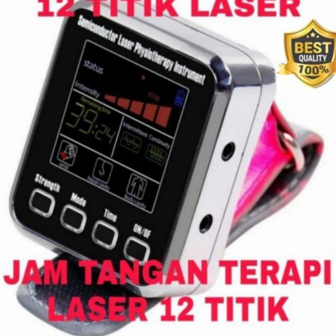 Jual Jam Laser Kesehatan 12 Titik Dst Terapi Dr Ir Laser Untuk Penyakit ...