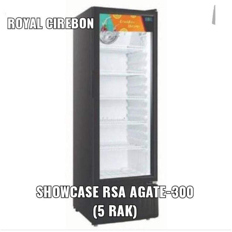 Jual Showcase RSA AGATE-300 N R 5 RAK PENDINGIN MINUMAN GARANSI 3THN ...