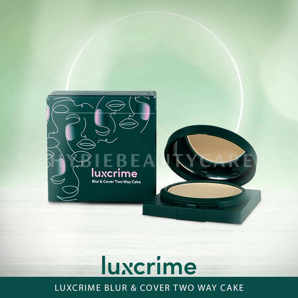 Jual LUXCRIME Blur & Cover Two Way Cake | LUXCRIME BUTTERCRIME,CUSTARD ...